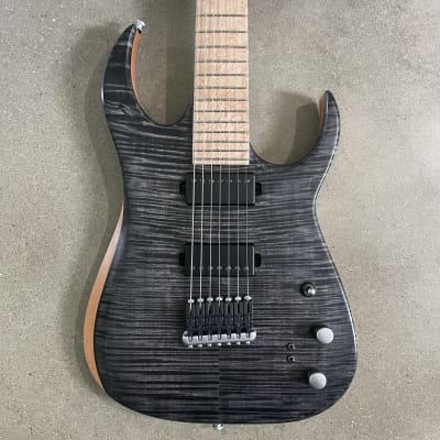Bridge Builder Guitars Oxcart 7-string (Black Machine and | Reverb