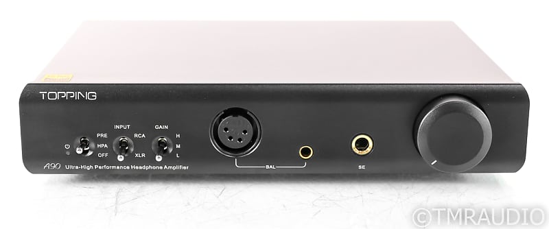 Topping A90 Headphone Amplifier; A-90; Black (SOLD) | Reverb