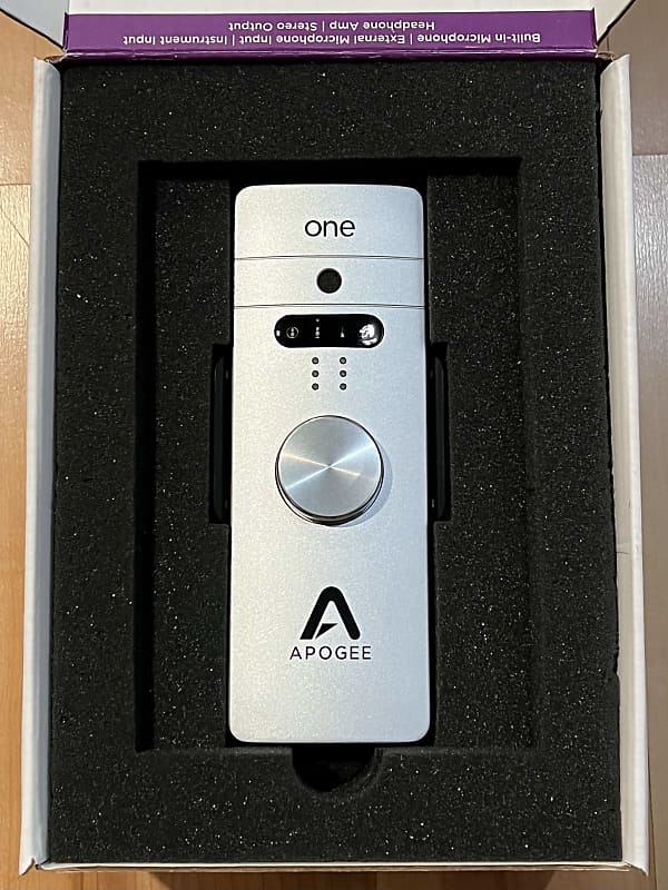 Apogee ONE 2x2 24-Bit 96kHz USB Audio Interface for iOS and | Reverb