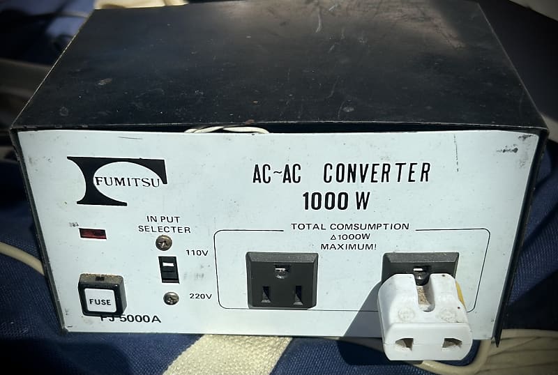 Fumitsu FJ5000A step-up transformer | Reverb