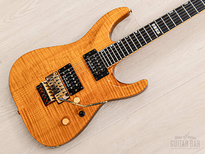 1992 ESP Horizon-Custom-FM HH Superstrat Flame Top | Reverb Canada