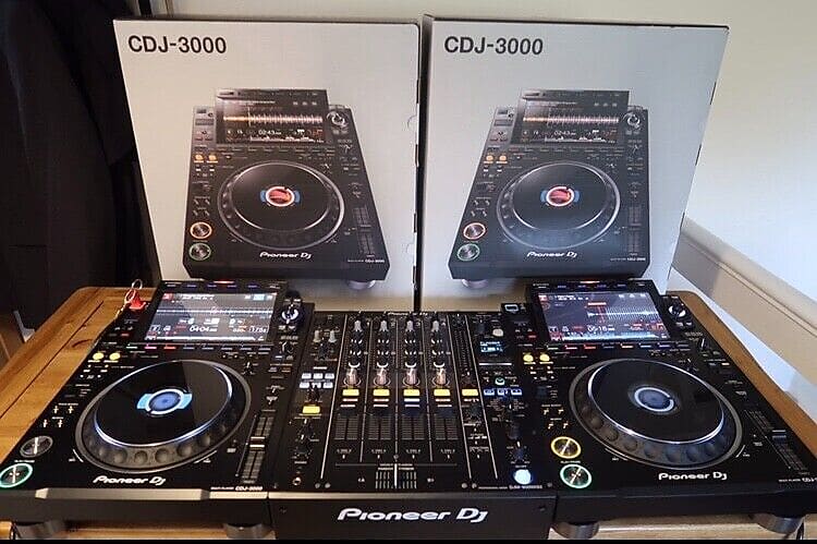 2 Pioneer CDJ 3000 + DJM 900 NXS2 Setup | Reverb