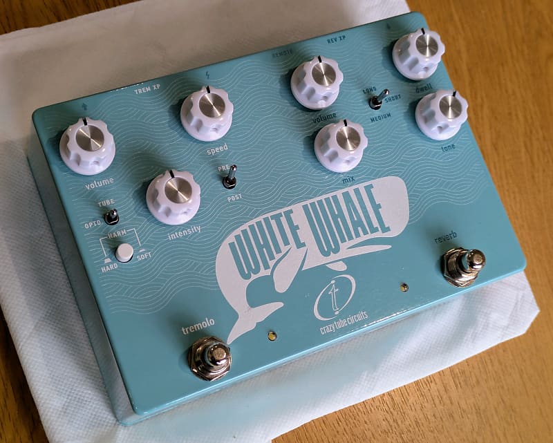 Crazy Tube Circuits White Whale V2 Current - Blue | Reverb