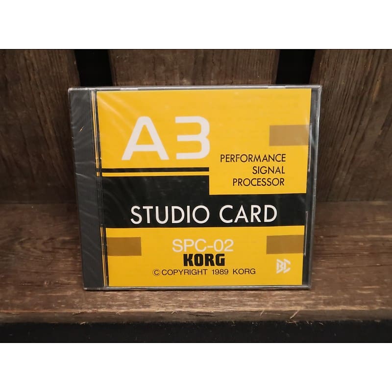 Korg A2 / A3 SPC-02 Studio Card (New Old Stock) | Reverb