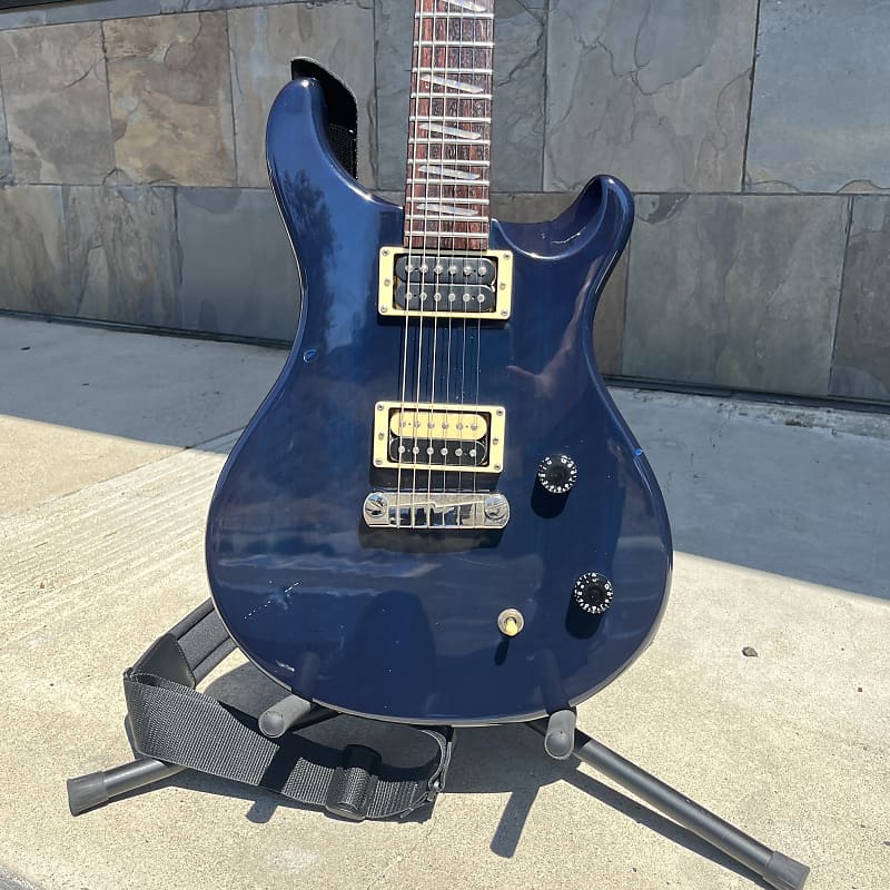 Used 2001 PRS SE Santana Wrap-Around Transparent Royal | Reverb UK