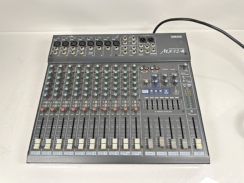 Yamaha MX12/4 12-Channel 4-Bus Analog Mixing Console | Reverb