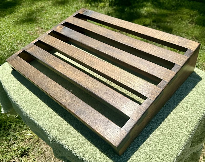 Custom Wooden Pedalboard | Reverb