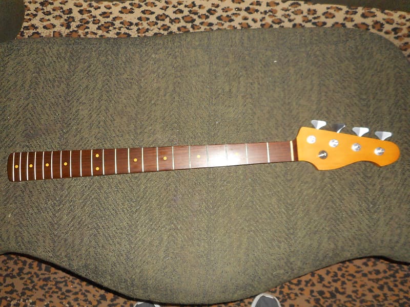 Warmoth Bass Neck - MJT finished, Hipshot tuners | Reverb