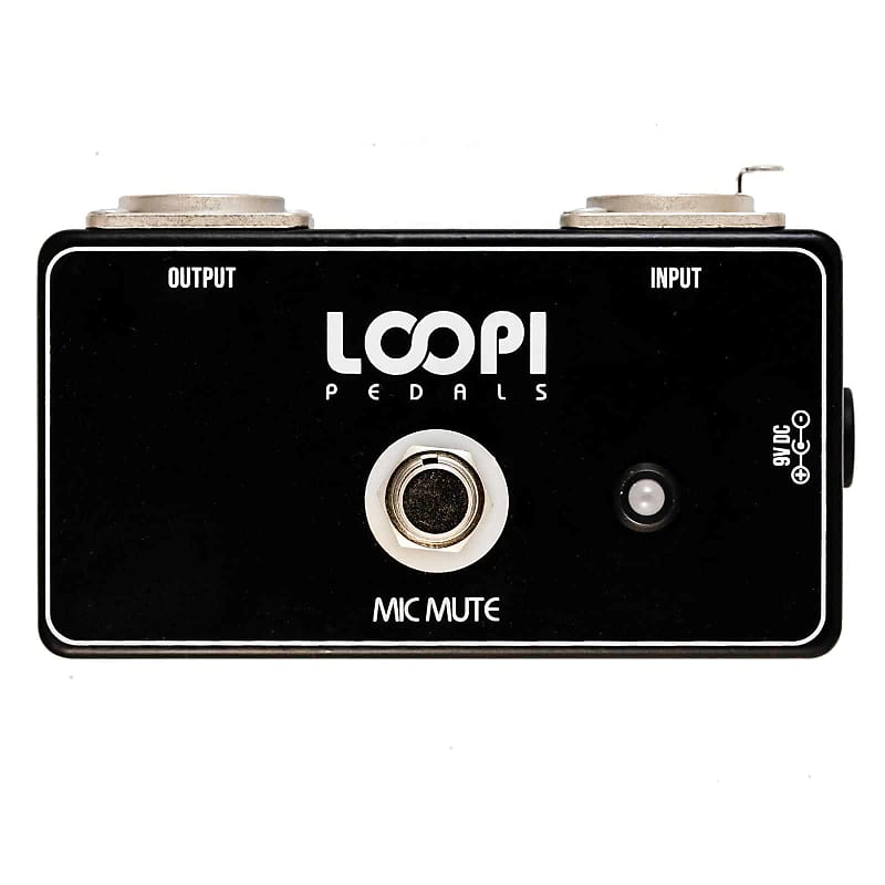 Loopi Pedals Microphone "Cough" Mute XLR Pedal | Reverb