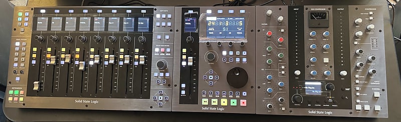 Solid State Logic Advanced DAW Controller Bundle UF1+UC1+UF1 | Reverb