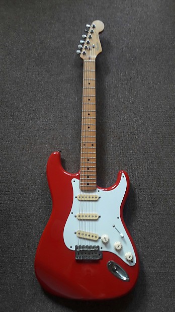 Fender Stratocaster MIJ 1988-89 Fiesta Red | Reverb