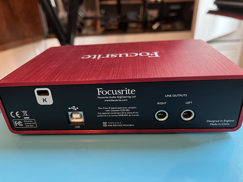 Scarlett Focusrite 2i2 2nd Generation | Reverb
