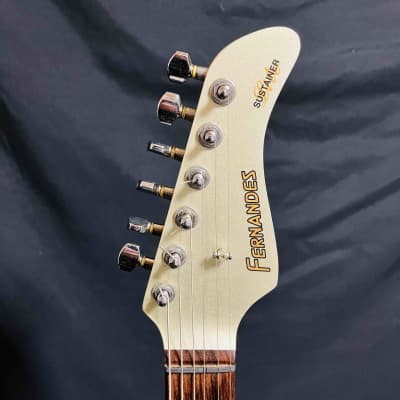 Fernandes JG-65 Sustainer 1990's - Silver Sparkle | Reverb