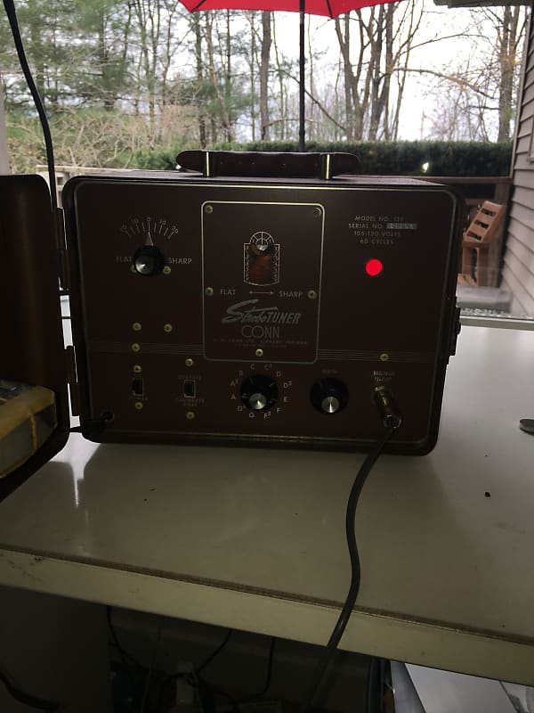 Conn ST-4 Strobotuner 1960's Brown | Reverb