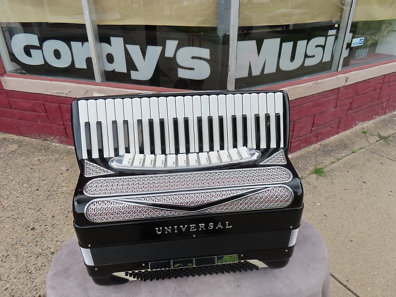 UNIVERSAL 120 BASS ACCORDION 10/4 SHIFTS TOP of the LINE PRO | Reverb