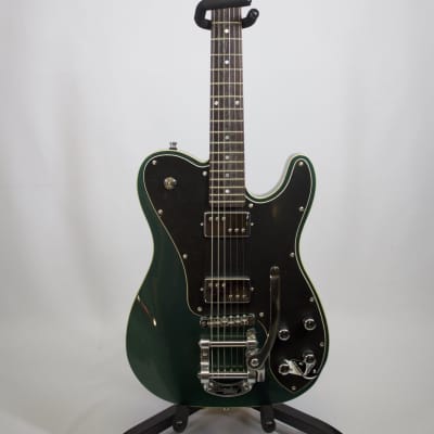 Schecter Diamond Series Tele with Bigsby Bridge, Green (Used) | Reverb