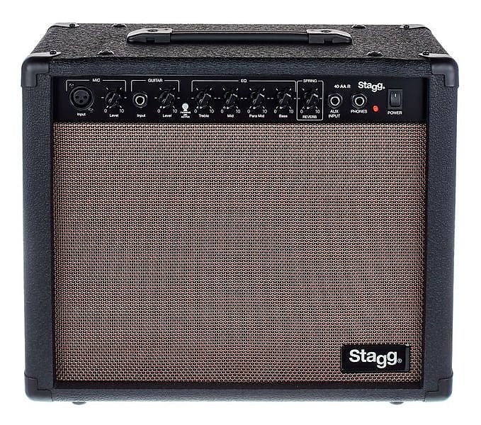 Stagg Music 40AAR Acoustic Guitar Amplifier | Reverb UK