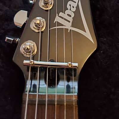 Ibanez JS700 *RARE* Transparent Red Sky P90 Hardtail Joe | Reverb