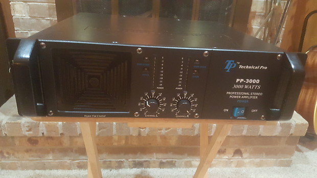 Technical Pro PP-3000 Power Stereo Amp | Reverb