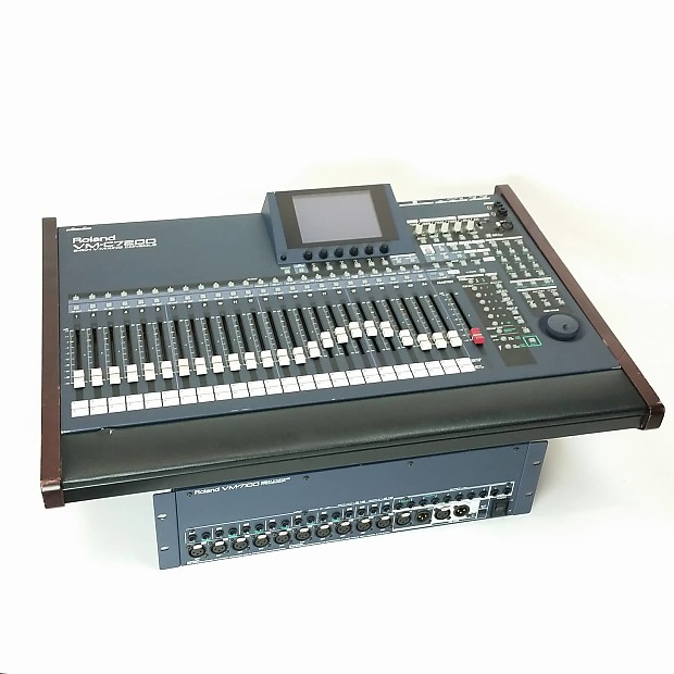 Roland VM-7100 & VM-C7200 V-Mixing 94 Channel Console & 38 | Reverb