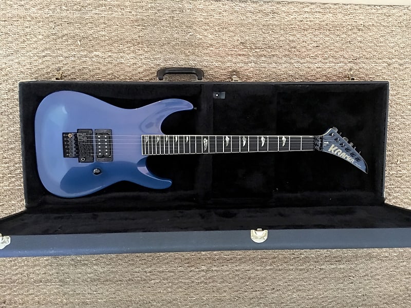 Kramer Stagemaster Standard 1987? Flip Blue w/ Case | Reverb