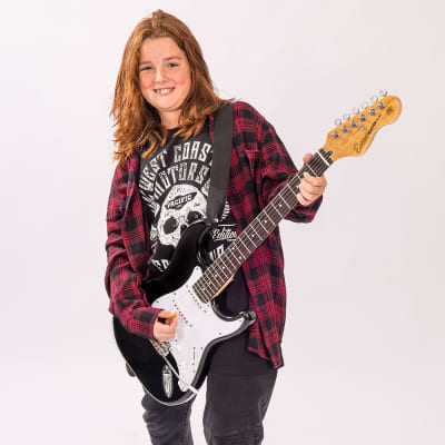 Encore E6 Electric Guitar ~ Gloss Red | Reverb UK