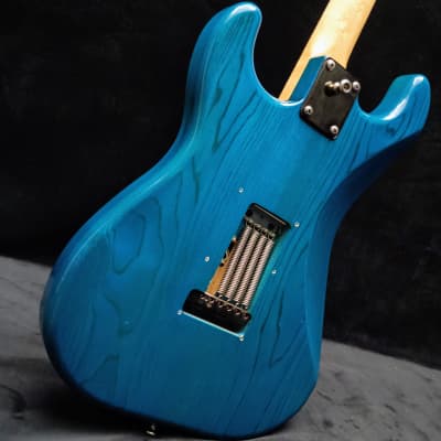 1990's ESP Strat - Transparent Blue | Reverb
