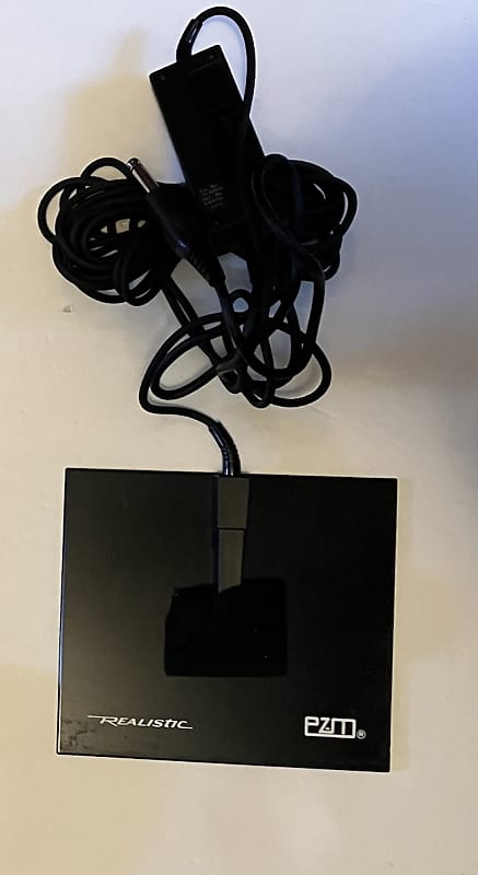 Realistic PZM Mic 33-1090 80s - Black | Reverb