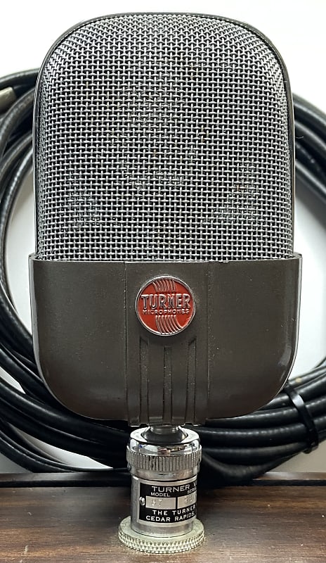 Vintage/Rare Turner Model 87 Ribbon Microphone | Reverb