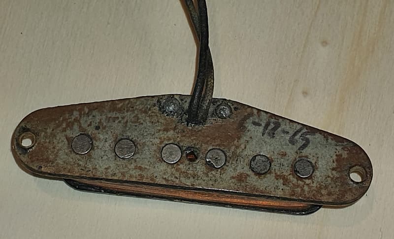 Fender Stratocaster 1965 original neck pickup | Reverb