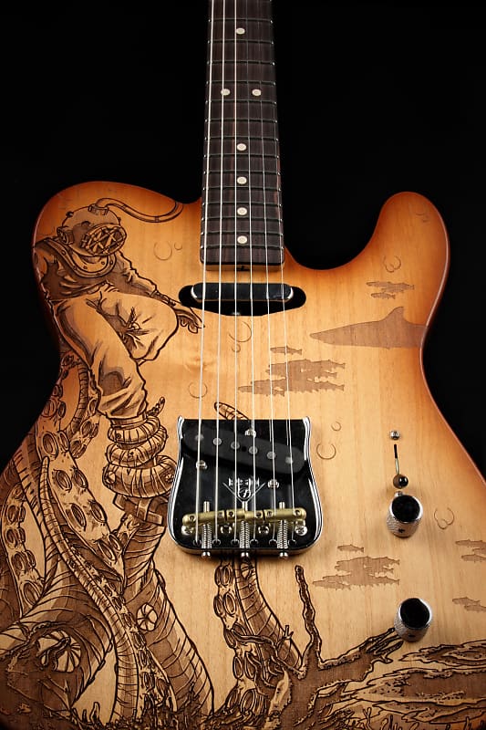 Fender Custom Shop Master Built Kraken Tele & Kraken '64 | Reverb