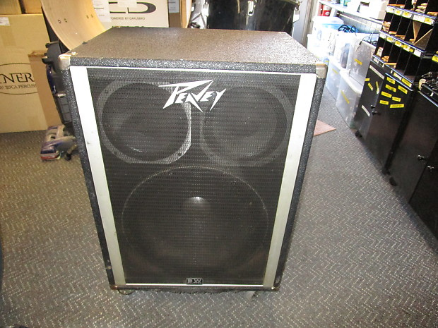 used Peavey 1810 Bass Enclosure 200 watts 4 ohm 2x10 + 18" | Reverb