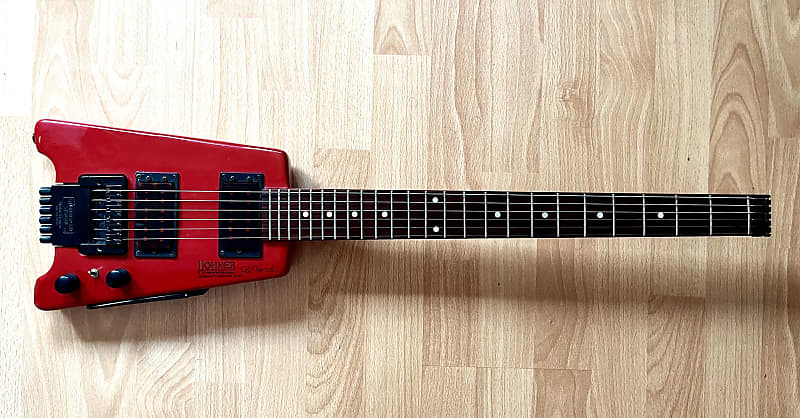 Hohner G2T red w/ amazing pickups | Reverb UK