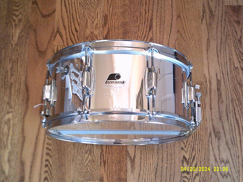 Ludwig Black Face P85 Vintage Chrome Over 4-Ply Maple 14 X | Reverb