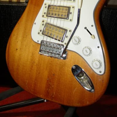 ~1976 Univox Ripper Stratocaster U1851 Natural | Reverb