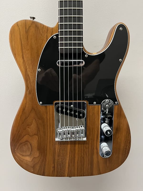 Partscaster Walnut Tele-Style 1990s | Reverb
