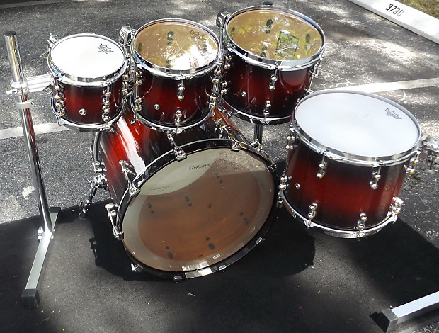 Pearl Pearl Reference Pure 5pc Drum Set 2014 Scarlet Sparkle | Reverb
