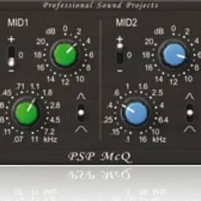 PSP Audioware PSP McQ Console-Style Equalizer Plug-In for | Reverb