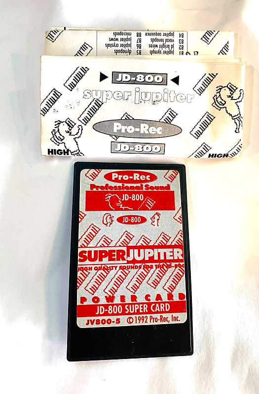Pro-Rec Super Jupiter Rom for Roland JD-800 | Reverb