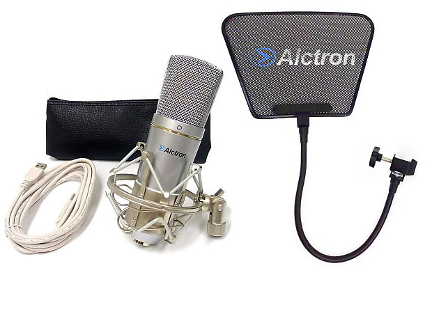 Alctron UM-600 USB Studio Condenser Microphone w/ Louvered | Reverb