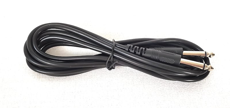 10 ft Instrument Cable - 1/4" Straight Molded Plug | Reverb