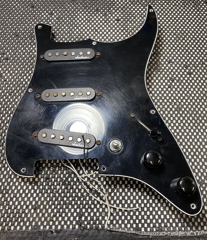 Jackson Loaded Pickguard - SSS | Reverb