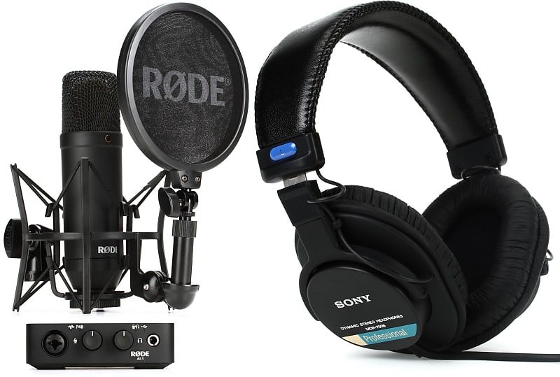 Rode Complete Studio Kit with NT1 Microphone and AI-1 Audio | Reverb