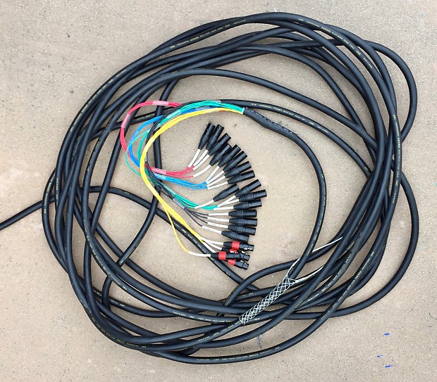 EWI PSPX 75 Foot 16 x 4 XLR Snake 16 Inputs 4 Returns 2017 | Reverb