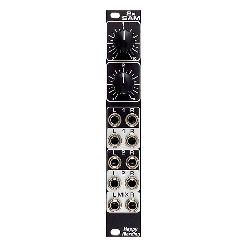 Happy Nerding 2xSAM Eurorack Dual Attenuator/Mixer Module | Reverb UK
