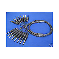 8channel MOGAMI Snake with Neutrick Gold 1/4" TRS - 6' Studio | Reverb