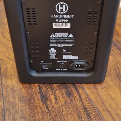 Harbinger MLS900 Portable Line Array PA System 2023 - Black | Reverb