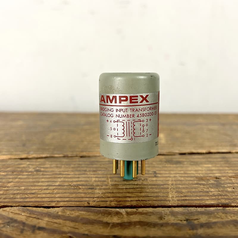 Ampex 4580200 01 Bridging Input Transformer Reverb