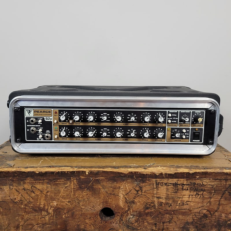 Pearce B2p Bass Amplifier With SKB Road Case | Reverb