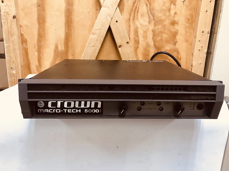 Crown Macro-Tech 5000i Professional Power Amplifier 2500 | Reverb